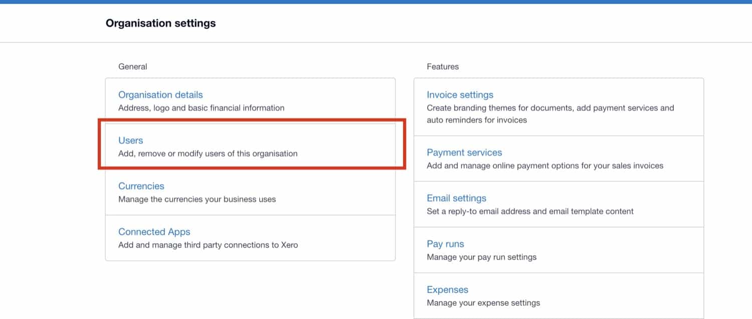 How to add an Advisor to your Xero Account • Leftright Corporate